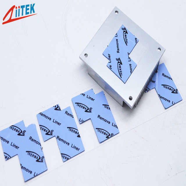 Blue Thermal Conductive Gap Filler 4.0mmt For Notebook