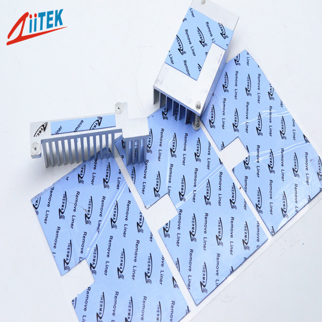 Silicone Thermal Pad Thermal Gap Pad For Motherboard LED Graphics Card ...