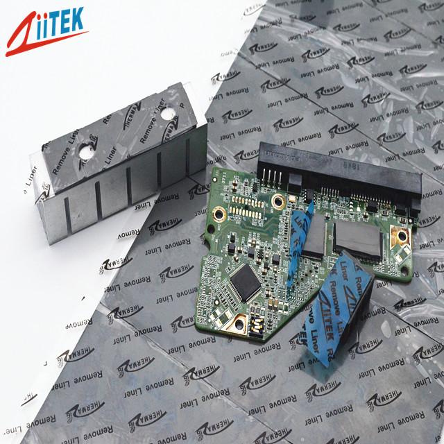 Insulation 4.5mmt Silicone Cpu Pad For Mass Storage Devices